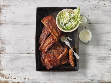 Recipes - Smoked Pork Ribs with Coleslaw | Breville